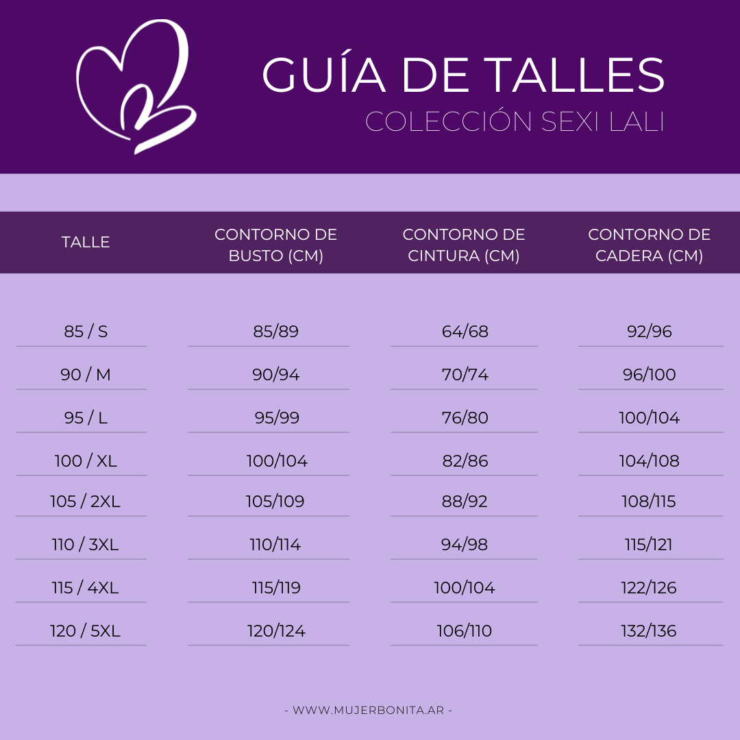 GUÍA DE TALLES